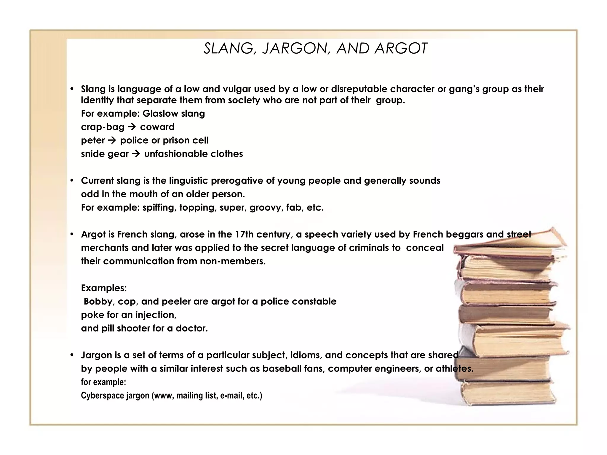 Language varieties & multilingual | PPT