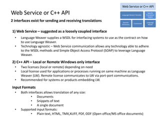 Language Weaver | PPTX