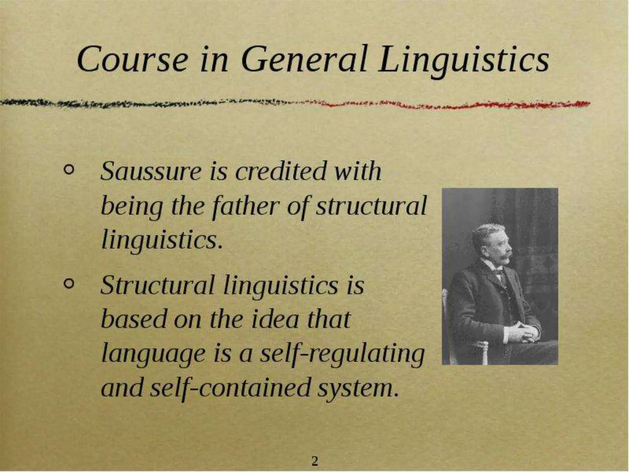 Langue and Parole in Linguistics II Ferdinand de Saussure II ...