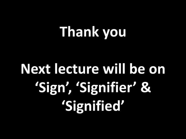 Langue and Parole in Linguistics II Ferdinand de Saussure II ...