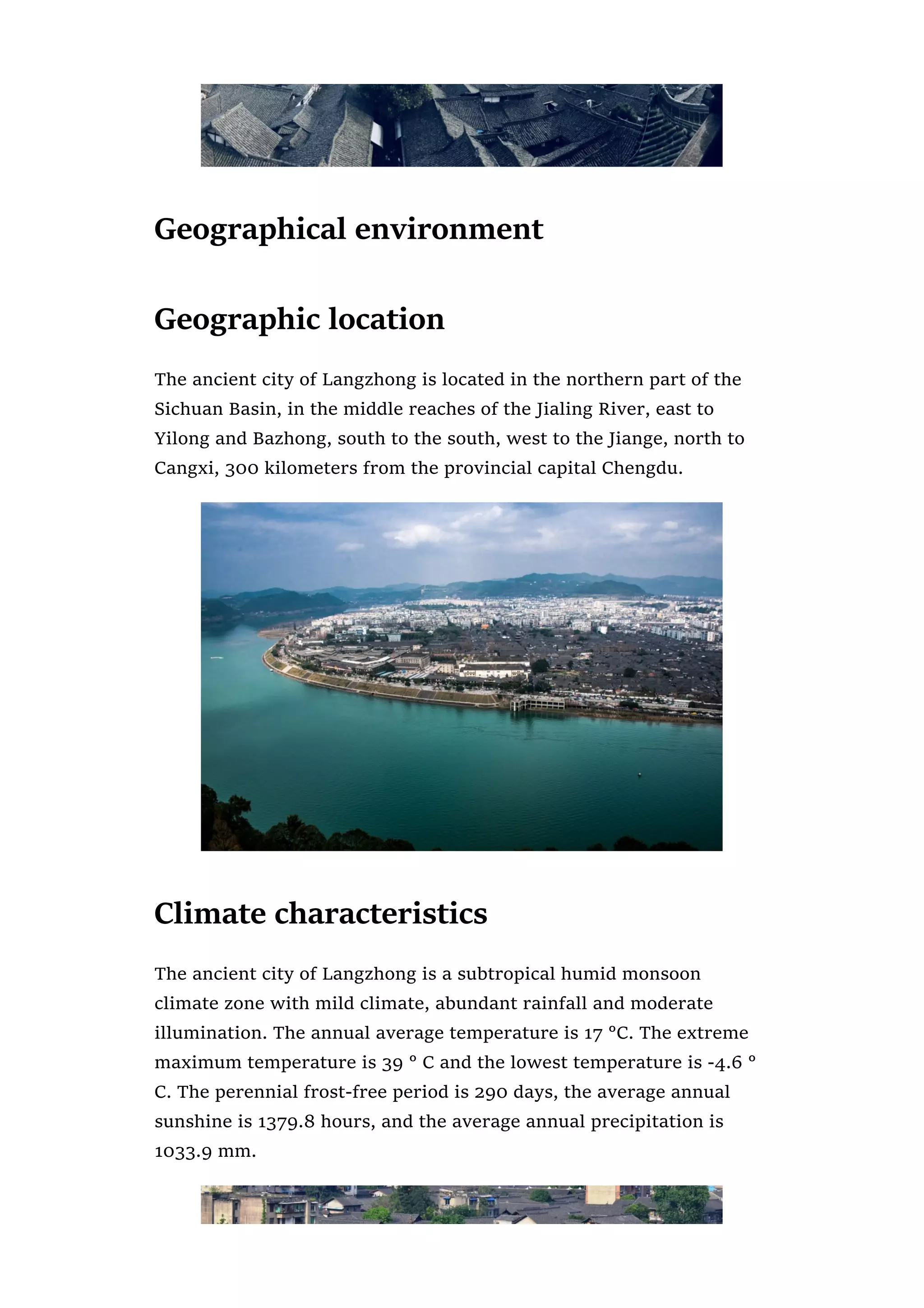 Langzhong ancient city | PDF