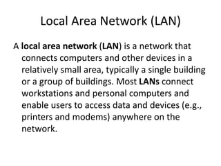 Lan internetworking devices | PPTX | Computer Networking | Computing