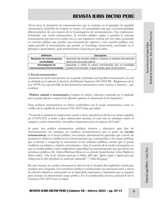 LA NIVELACIÓN DE REMUNERACIONES EN EL SECTOR PÚBLICO | PDF