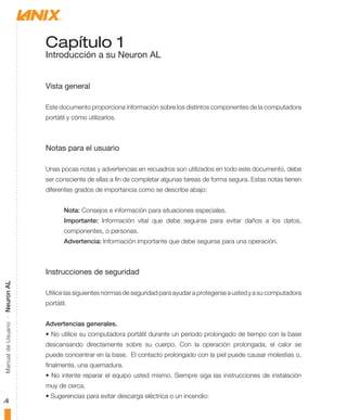 Manual de Lanix neuron al v3 | PDF