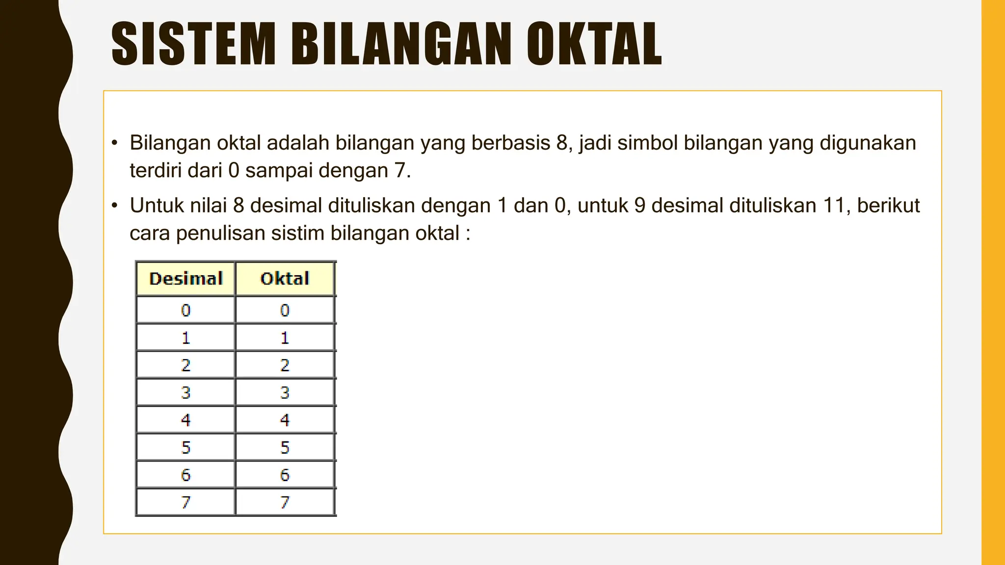 Materi Lanjutan Tentang Sistem Bilangan Komputer | PPTX