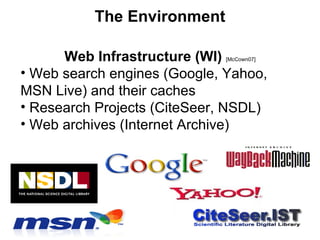 (Re-)Discovering Lost Web Pages | PPT