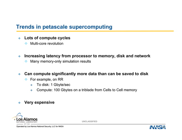 Petascale Visualization: Approaches and Initial Results | PPT Petascale Visualization: Approaches and Initial Results | PPT