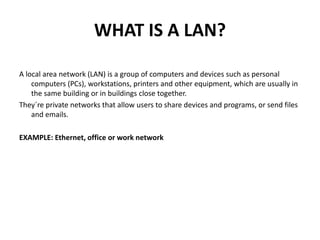 Lan network | PPTX