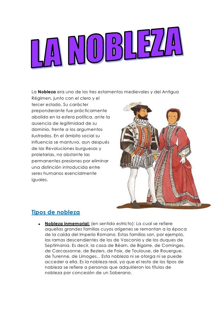 La Nobleza