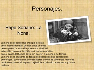 Análisis de "La Nona" de Roberto Cossa (pelicula) | PPTX