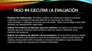 La Norma ISO IEC 25040 y los modelos para evaluar la calidad de ...