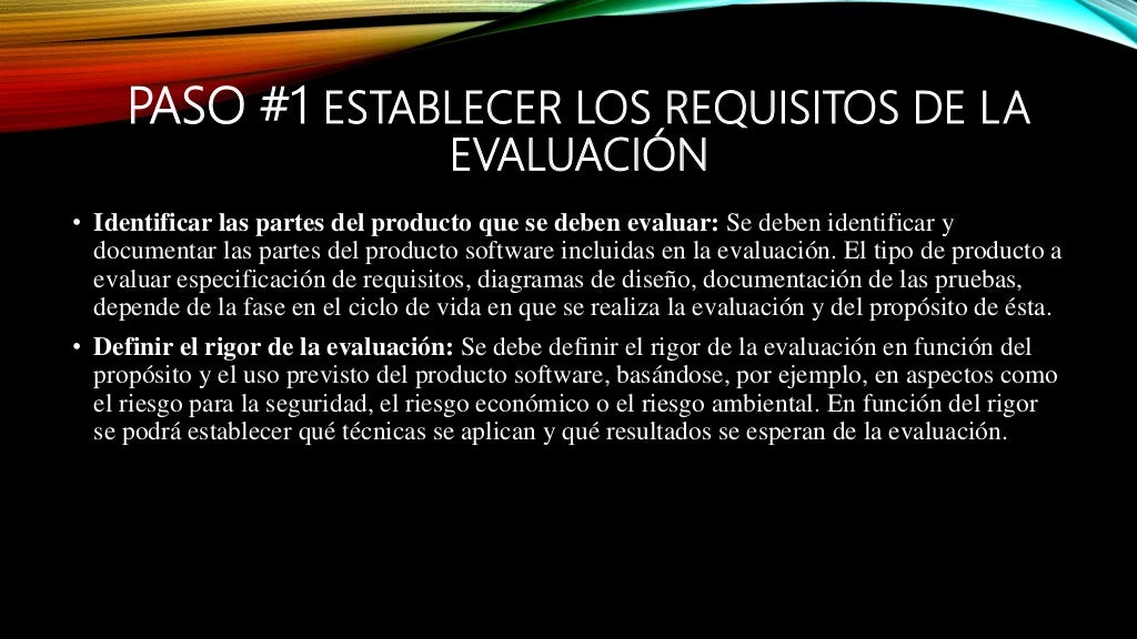 La Norma ISO IEC 25040 y los modelos para evaluar la calidad de ...