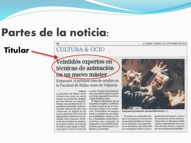 La noticia