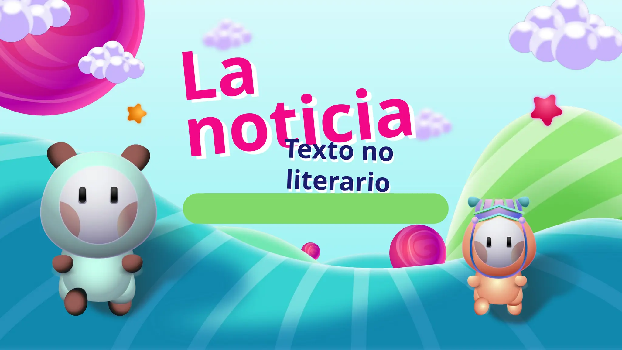 PPT de la noticia texto no literario 3ro básico | PPTX