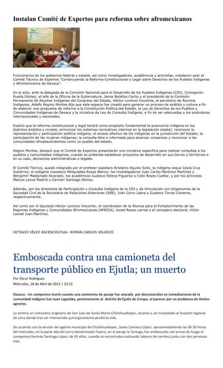 La noticia de hoy 19 04 2012 | PDF