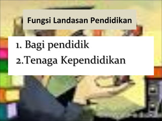 Landasan Pendidikan | PPT