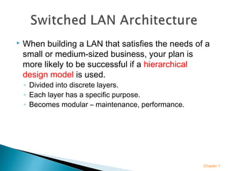 Chapter 1 How to Design a LAN | PPT