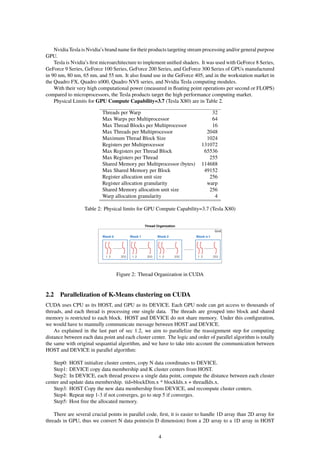 Parallel Implementation of K Means Clustering on CUDA | PDF | Databases | Computer Software and ...