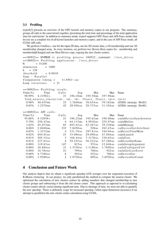 Parallel Implementation of K Means Clustering on CUDA | PDF