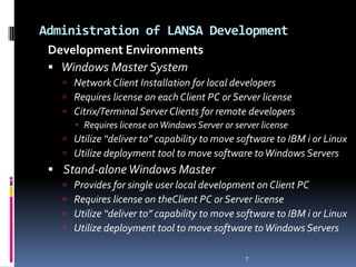 Lansa Development V12 | PPTX