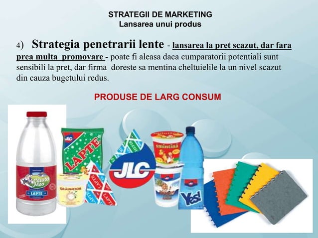 Lansarea pe piata a unui nou produs | PPTX