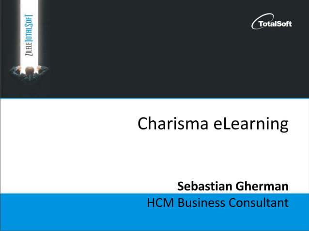 Lansare Charisma HCM e-Learning 2013 | PPT