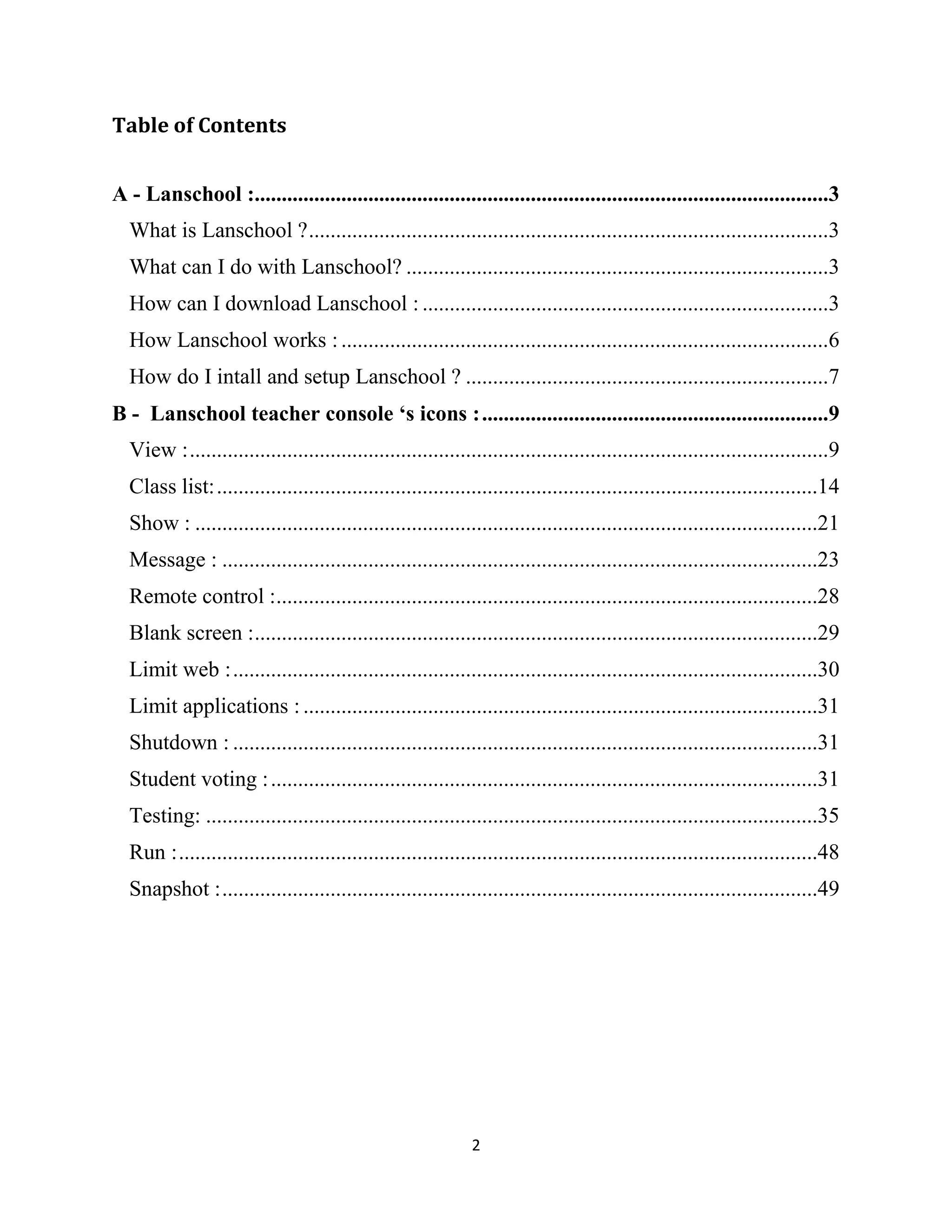Lanschool | PDF