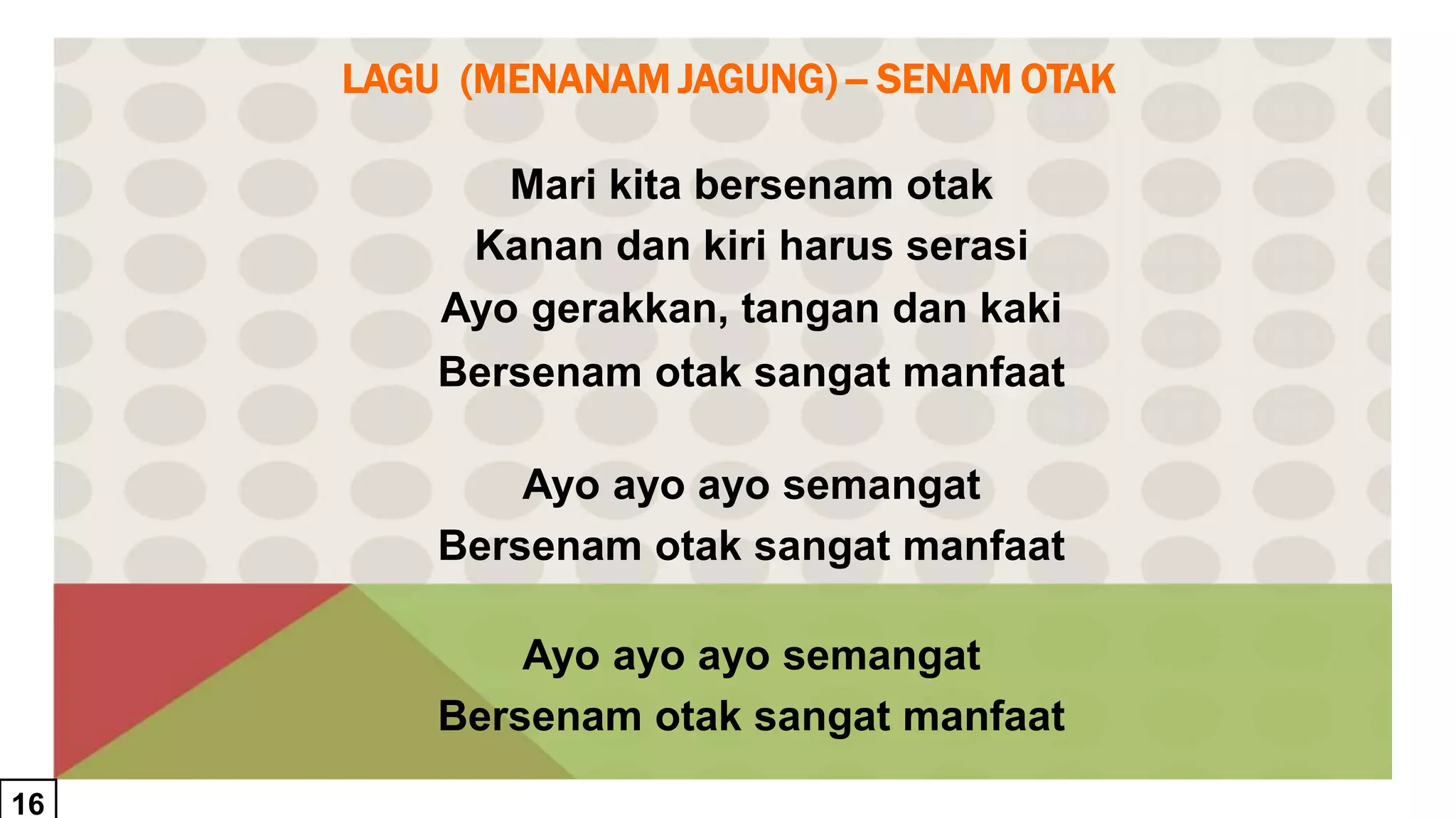 Lansia tangguh dimensi fisik dan dimensi intelektual | PPTX