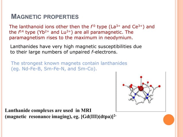 Lanthanide and actinide chemistry | PPT | Chemistry | Science