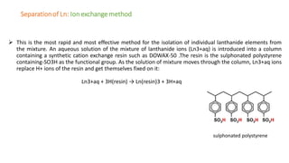 Lanthanide contraction | PPTX