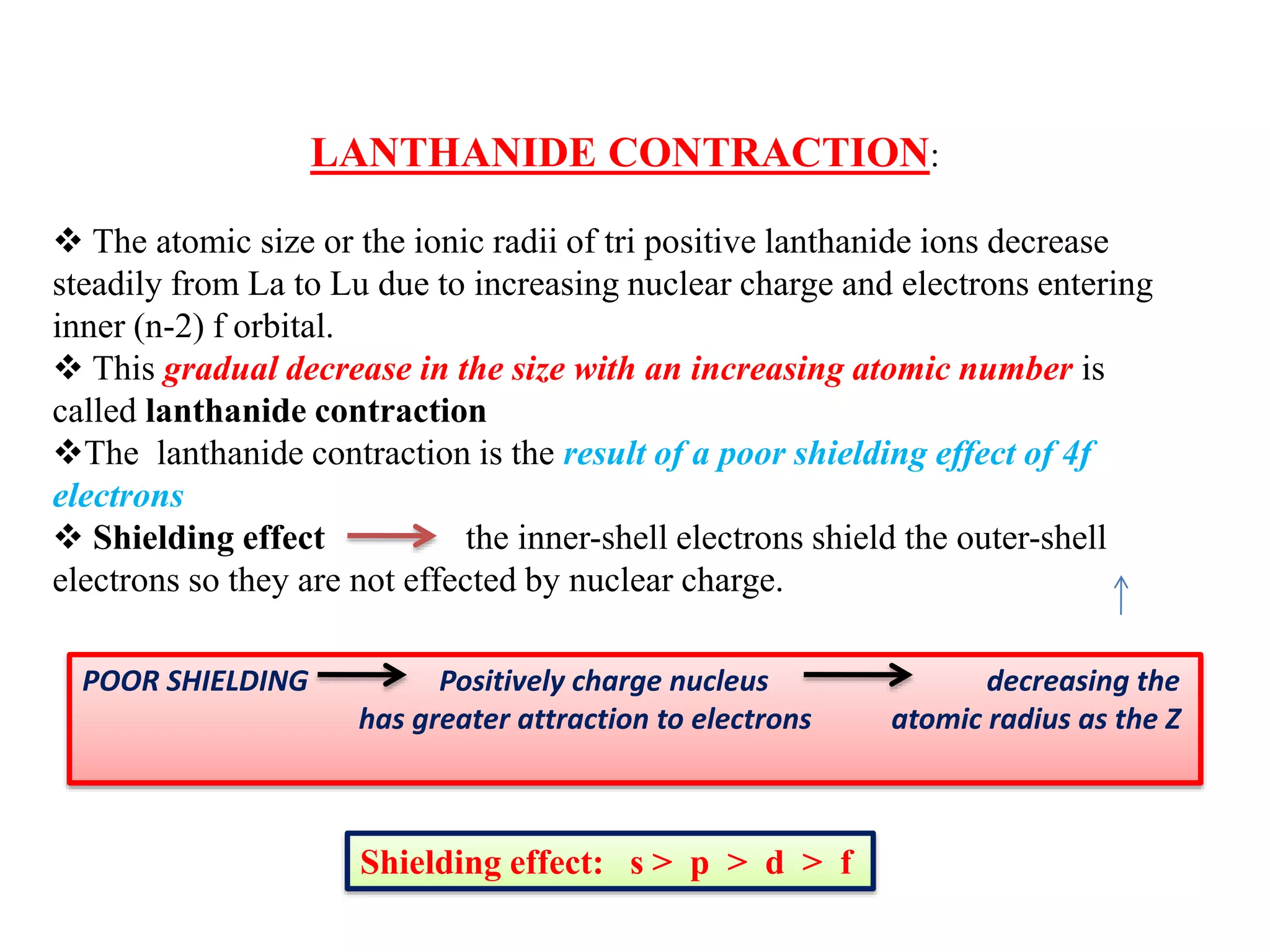 Lanthanide oxidation.. | PPTX