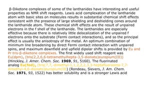 Lanthanide shift reagents in nmr | PPTX