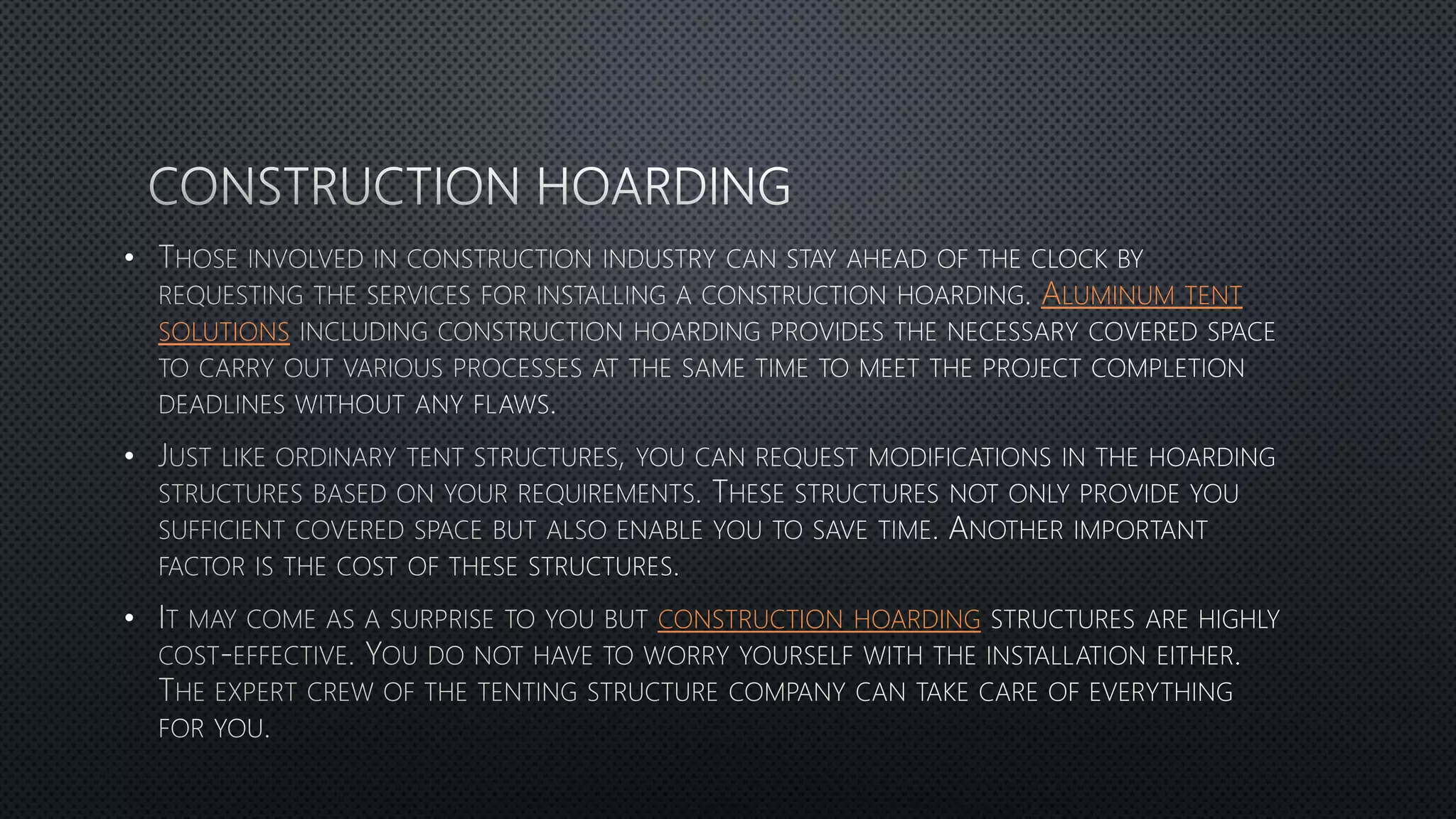 Lantier tent structures (lts) | PPTX