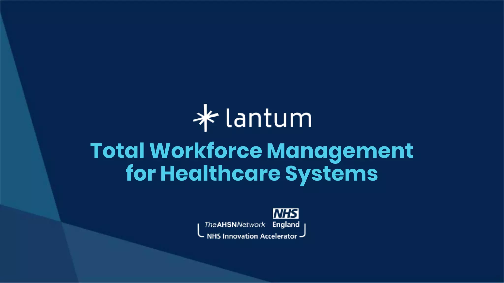 Lantum - Big Innovation Conversation | PPT
