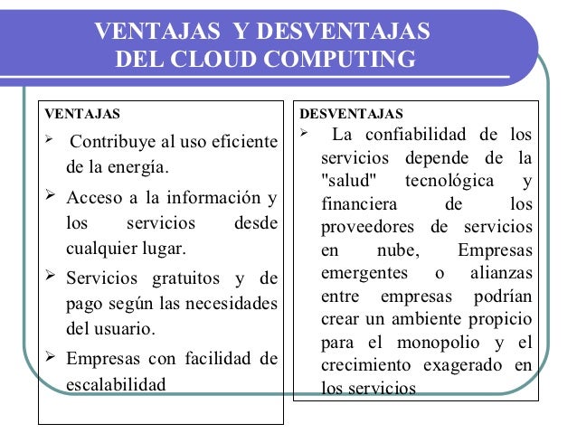 LA NUBE O CLOUD COMPUTING