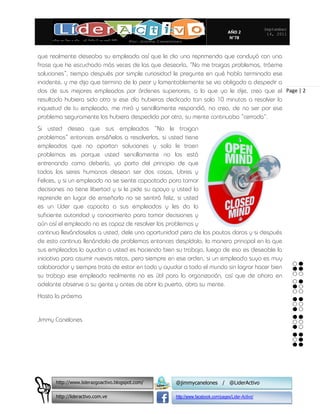 La nueva gerencia de puertas abiertas y mentes cerradas | PDF