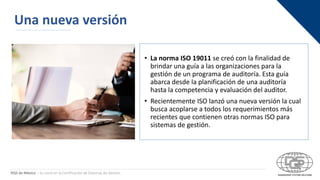 La nueva versión de ISO 19011:2018 | PDF