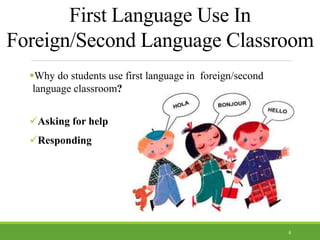 Language Choice & Language Learning | PPT