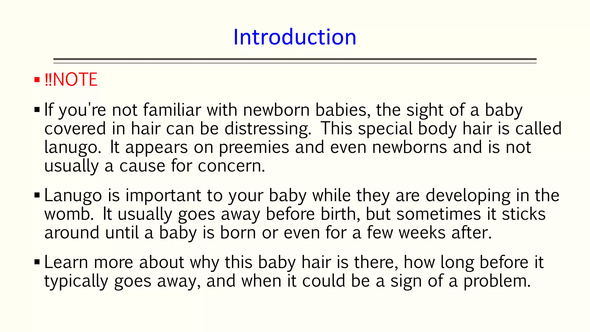 Lanugo ( baby with thin hair on there bodies )- a detailed medical ...