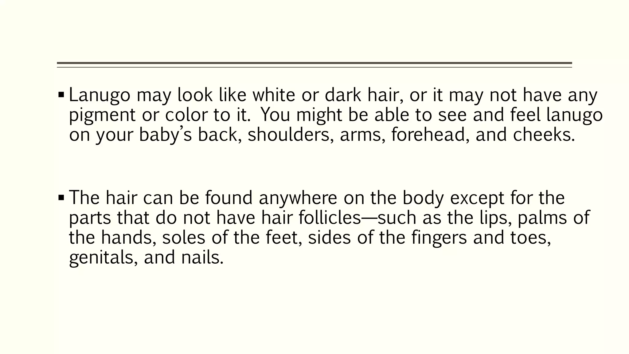 Lanugo ( baby with thin hair on there bodies )- a detailed medical ...