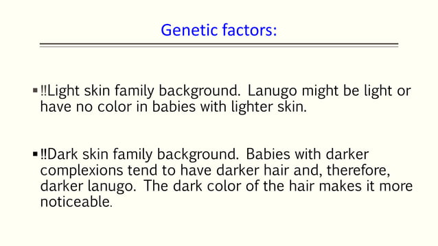 Lanugo ( baby with thin hair on there bodies )- a detailed medical ...