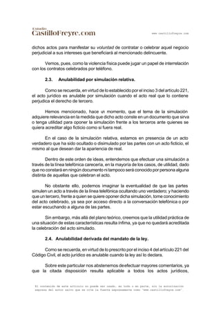 La nulidad y_anulabilidad_del_acto_juridico_en_los | PDF