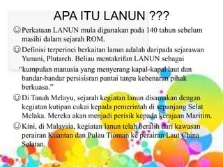 Lanun di perairan asia tenggara | PPTX