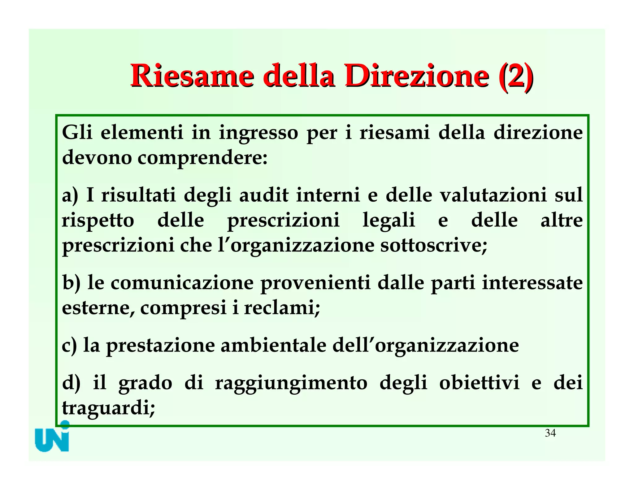 La nuova edizione della norma iso 14001 | PDF