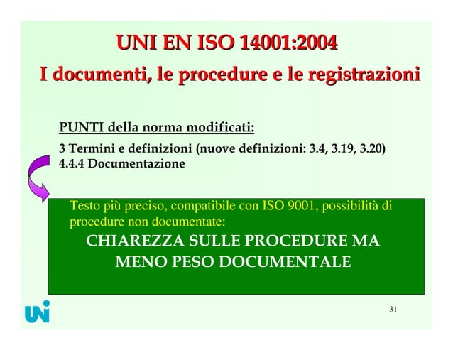 La nuova edizione della norma iso 14001 | PDF