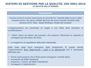 La nuova norma ISO 9001:2015 | PDF