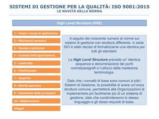 La nuova norma ISO 9001:2015 | PDF
