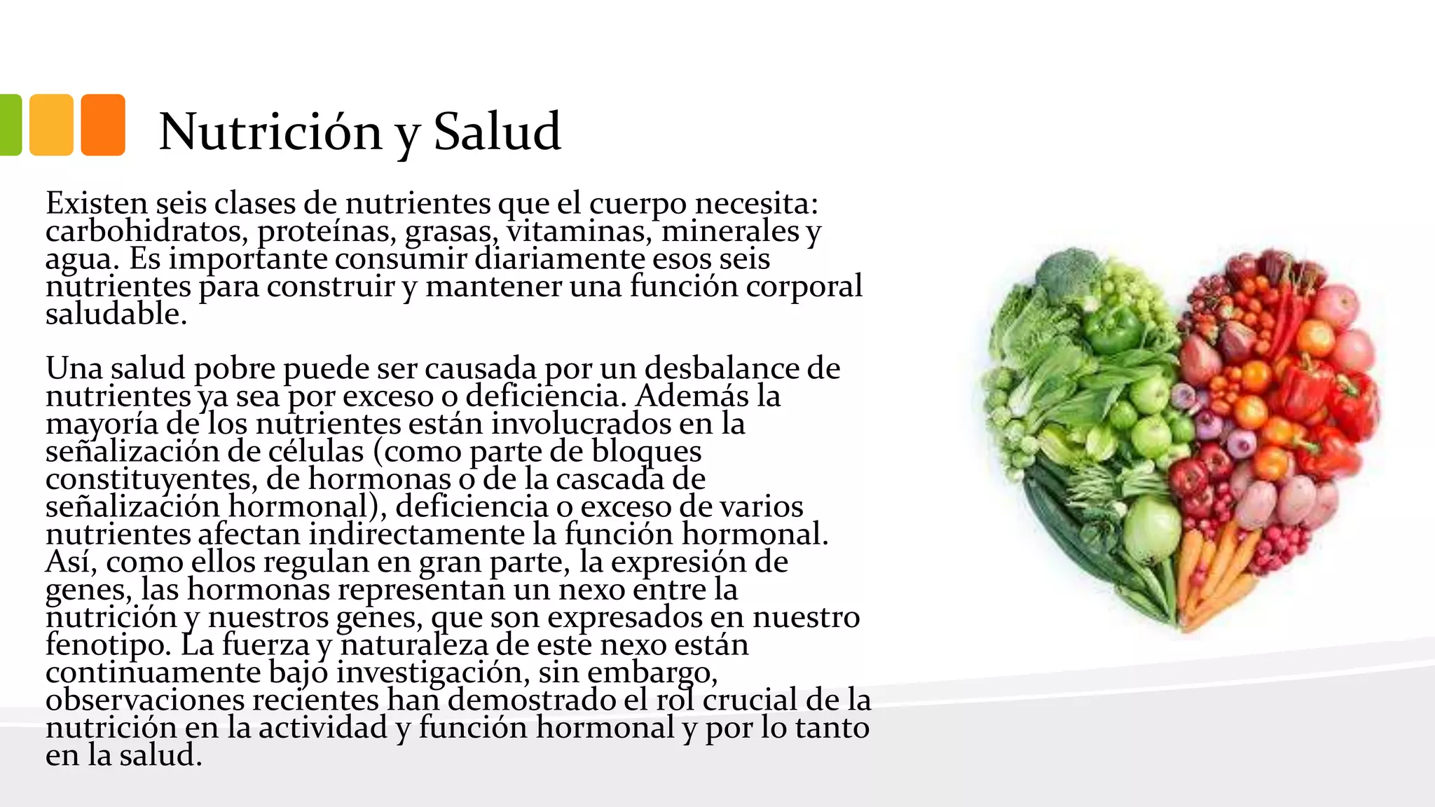La nutrición humana | PPTX