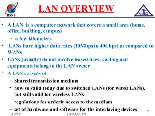 Lan & vlan | PPT | Computer Networking | Computing
