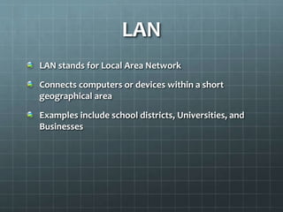 Lan vs wan | PPT